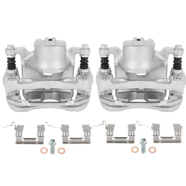商品名:  AUTOMUTO Front Left &amp; Right 19B3308 19B3309 Disc Brake Calipers With Bracket For Nissan Altima 2007-2013 For N...