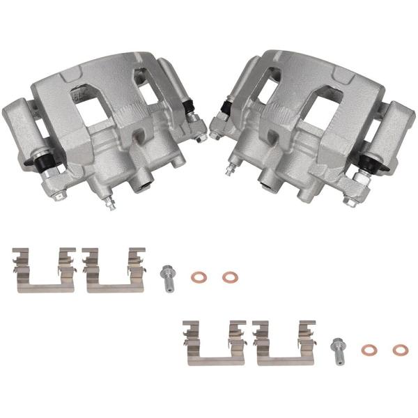 商品名:  AUTOMUTO Front Left &amp; Right 18B4988 18B4989 Disc Brake Calipers With Bracket For Buick Lucerne 2006-2011 For C...