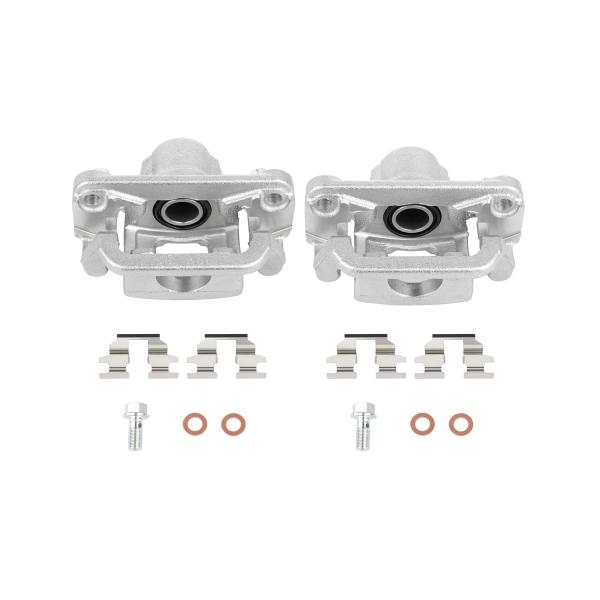商品名:  AUTOMUTO Rear Left &amp; Right 19-B2780A 19-B2781A Disc Brake Calipers With Bracket For Nissan Altima 07-12, For N...
