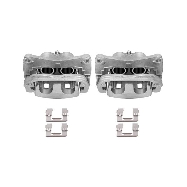 商品名:  AUTOMUTO Front Left &amp; Right 19B2683B 19B2682B Disc Brake Calipers With Bracket For Saab 2005-2006 For Subaru 2...