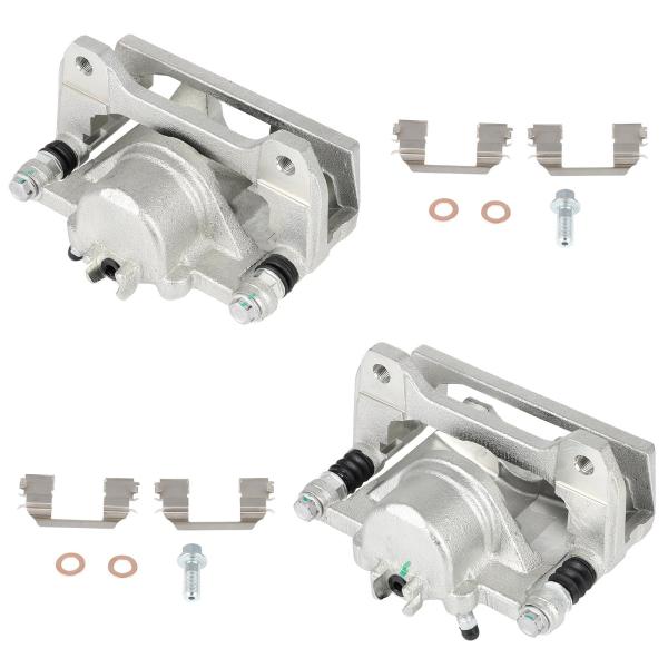 商品名:  AUTOMUTO Front Left &amp; Right 19B2809 19B2808 Disc Brake Calipers With Bracket For Acura For RSX 2002-2006 For H...