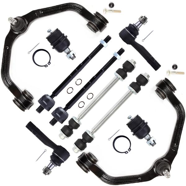 商品名:  SCITOO 10pcs Front Suspension Kit Upper Control Arm Inner Outer Tie Rod End Sway Bar Link Lower Ball Joint Fit 199...