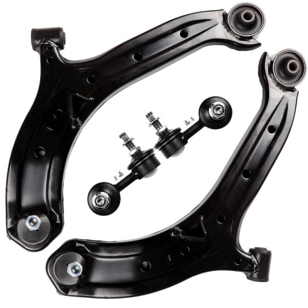 商品名:  SCITOO 4pcs Front Suspension Kit Lower Control Arms Sway Bar End Link Fit 2000-2005 For Hyundai Accentブランド: SCITOO...