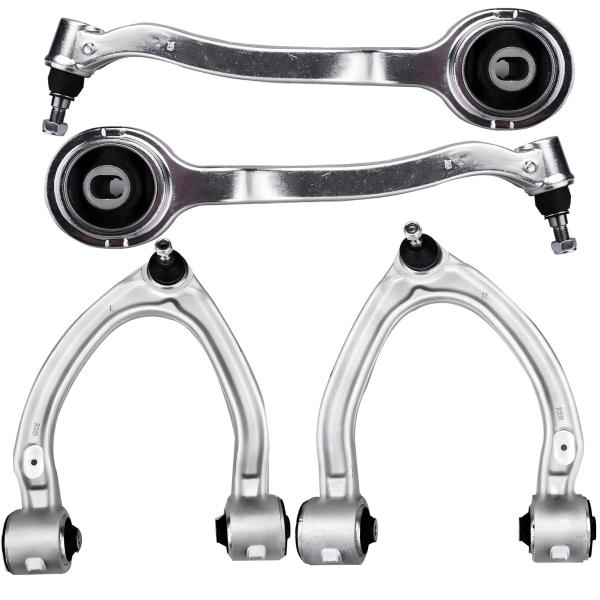 商品名:  SCITOO 4pcs Front Suspension Kit Lower Upper Control Arm Replacement 2000-2006 For Benz CL500 CL55 AMG CL600 CL65 ...