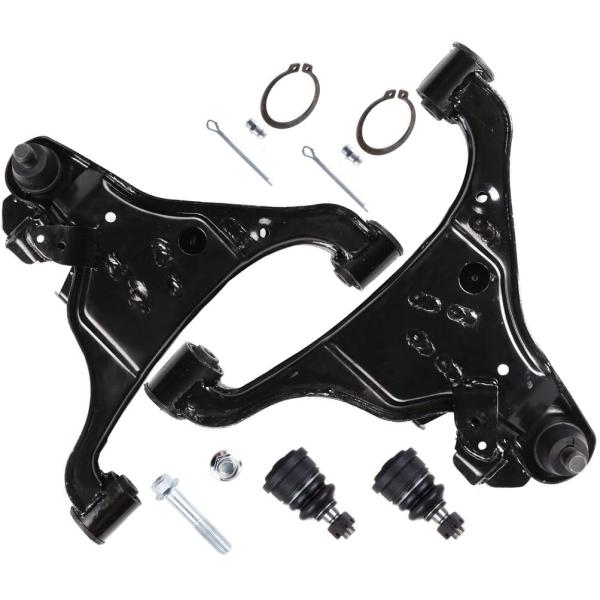 商品名:  SCITOO 4pcs Front Suspension Kit Lower Control Arm Upper Ball Joint Replacement 2005-2016 For Nissan Frontier 2005...