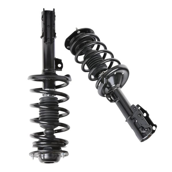 商品名: AUTOSITY フロントストラットとショック 組み立て完了交換用 Malibu 2004-2012, G6 2005-2010, Aura 2007-2009, コイルスプリングショックアブソーバー付きストラット 172199+...