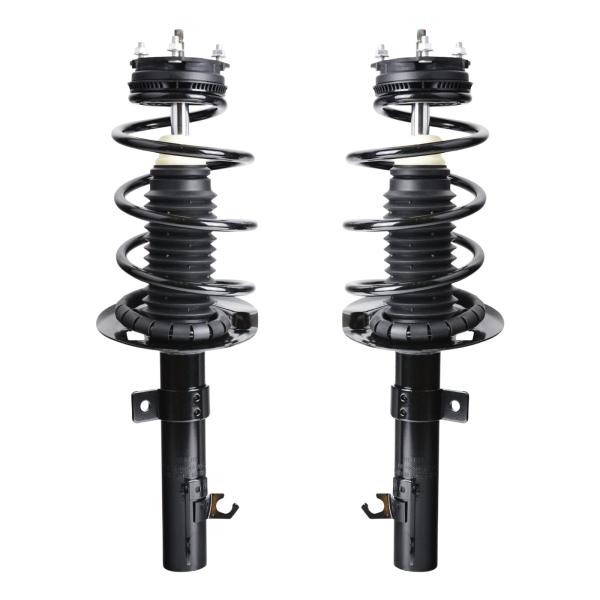 商品名: AUTOSITY フロントストラットとショック アセンブリ 交換用 Focus 2008-2011用 コイルスプリングショックアブソーバー付きストラット 272257+272258 2個 AUTOSITY Front Struts...