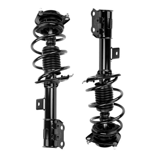 商品名: AUTOSITY フロントストラットとショック コンプリートアセンブリ 交換用 Elantra 2011-2016用 コイルスプリングショックアブソーバー付きストラット 172709+172708 2個 AUTOSITY Fron...