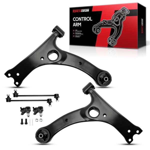 商品名:  Torchbeam 6pcs Front Lower Control Arms with Ball Joint and Sway Bar Link Kit for Corolla 2003 2004 2005 2006 2007...