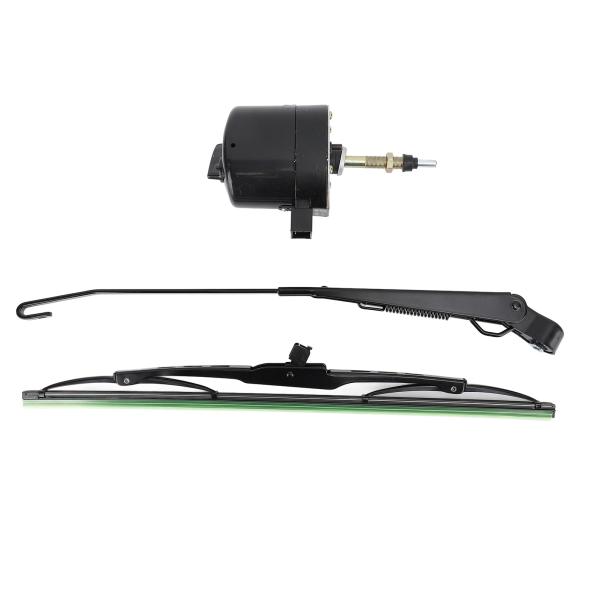 商品名:  12V Electric UTV Windshield Wiper Motor Kit Fits Willys Tractor Fishing Boat ATV UTV, Long Shaft UTV Windshield Wi...