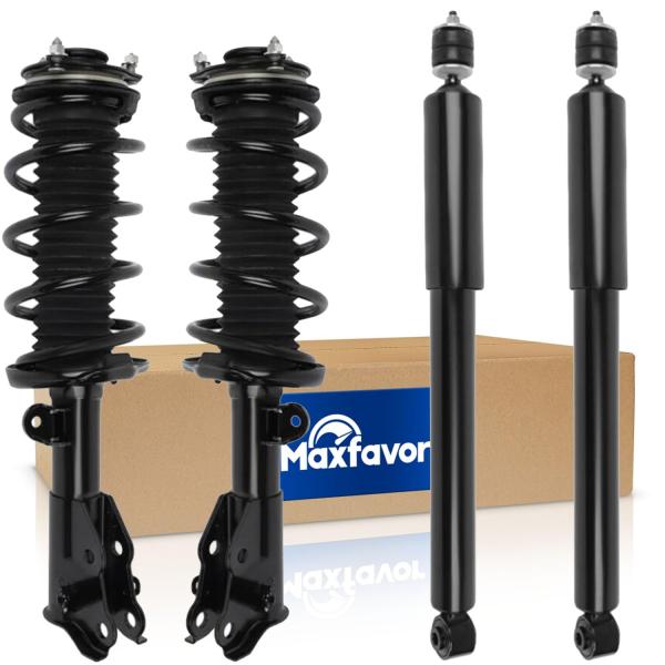 商品名:  Maxfavor Front Complete Struts Rear Shocks fit for 2012 Honda Civic 1.8L, Quick Struts Loaded Suspensions Amortigu...