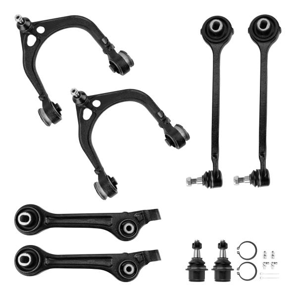 商品名: Torchbeam フロントアッパーコントロールアーム8個 フロントサスペンションキット RWD Chrysler300 2011-2019、Challenger 2011-2019、Charger 2011-2019、K6201...