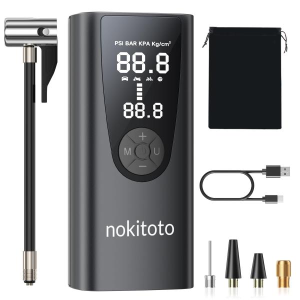 商品名:  Tire Inflator Portable Air Compressor,150 PSI Air Pumper &amp; 20000mAh Tire Inflator, Cordless tire inflator with...