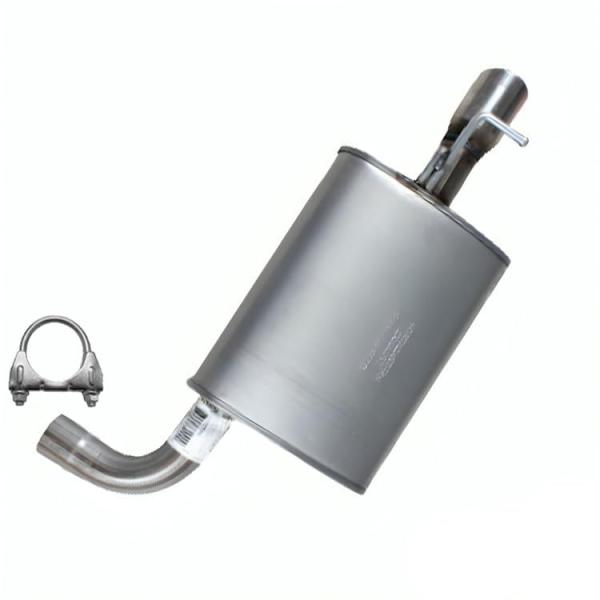 商品名:  Northeastern Exhaust | Stainless Steel Driver Side Muffler Compatible for Ford Explorer 2011-2015 3.5L | Automotiv...
