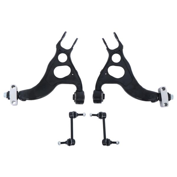 商品名: labwork 4個 リアアッパーコントロールアーム スウェイバー用 K643337 K643338 K750394 K750393 フォードリンカーン2010-2018用交換用 labwork 4PC Rear Upper Co...