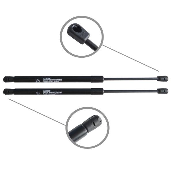 商品名:  SYCT 2pcs Window Glass Dropgate s Rear Side Gas Charged Shock Struts Spring Black Steel D95544 901285 Door 4 Door ...