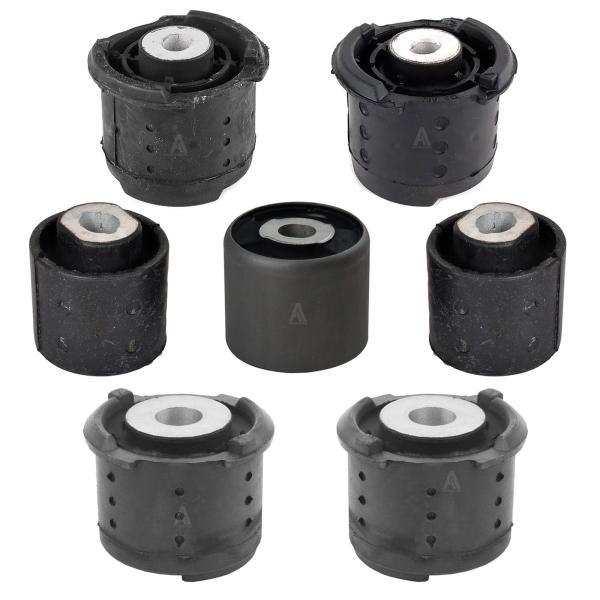 商品名:  AUTOACER - Complete Rear Subframe Kit 7 Pcs - Rear Axle Subframe Control Arm Mount Bushings for E46 3 SERIES 2000-...