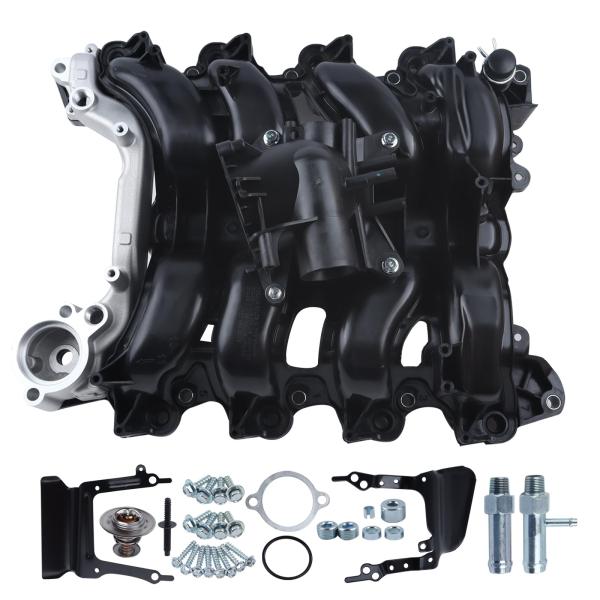 商品名: FEIDKS 615-375 エンジン上部インテークマニホールド ガスケット付き フォードE-150、E-250 2007-2008、F-150 2007-2008、ロボ 2007-2008、交換# 7L3Z-9424-F,019...