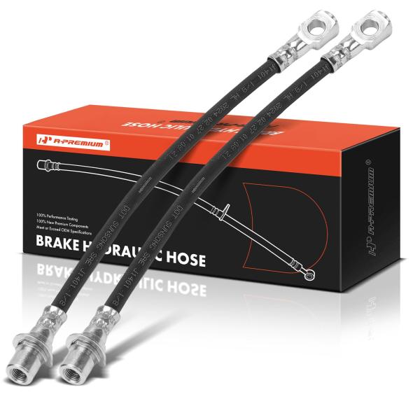 商品名:  A-Premium Rear Driver and Passenger Side Brake Hydraulic Hose Compatible with Select Chevrolet and GMC Models - Bl...