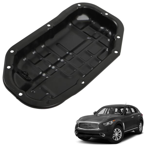 商品名: munirater エンジン オイルパン 交換用 2007-2020 EX35 FX37 G35 G37 Q40 Q50 Q60 Q70 350Z 370Z NSP31A 264566 munirater Engine Oil P...