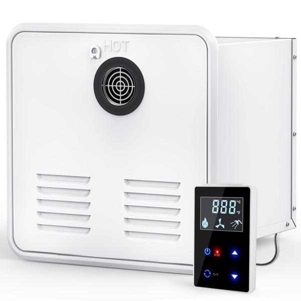 商品名: ITEFDTUTNE RVタンクレス給湯器、15 x 15インチの白いドアとリモコン、DC 12V、最高の高度パフォーマンス、RVersの日常使用に最適 ITEFDTUTNE RV Tankless Water Heater, w...
