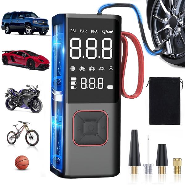 商品名: タイヤインフレーター ポータブルエアコンプレッサー Air Compressors &amp; Inflators (AP-02)ブランド: GUDENZE高さ: 18.6944cm横幅: 10.4902cm奥行: 7.8994c...