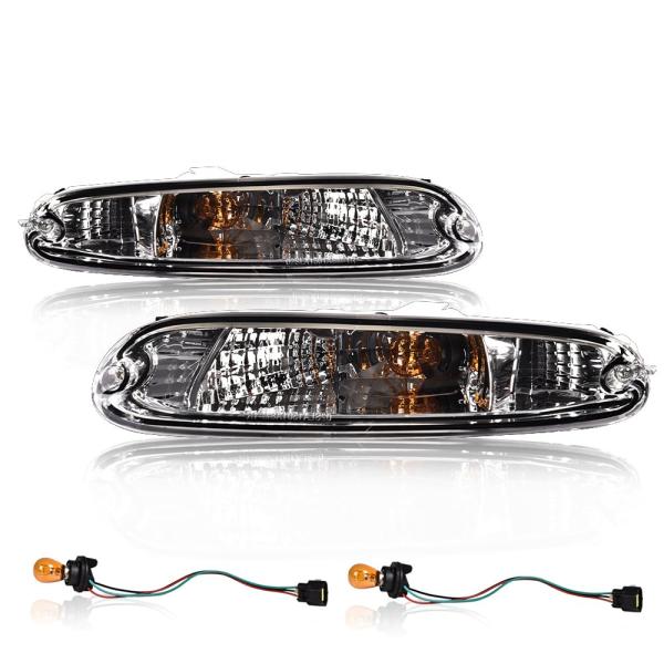商品名:  G-PLUS Front Bumper Turn Signal Lights w/Bulbs Driver and Passenger Side Compatible with Mazda MX-5 Miata 1990-199...