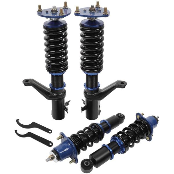 商品名:  NETSMALL Front Rear Left Right Rear Front Side Suspension Struts &amp; Springs Shocks Blue Set for Acura for RSX 2...