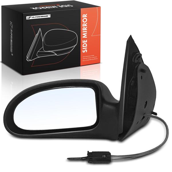 商品名:  A-Premium Driver Side Manual Door Mirror - Compatible with Ford Focus 2000 2001 2002 - Non-Heated, Non-Folding, Bl...