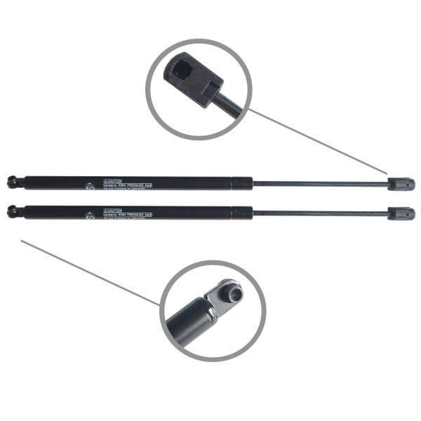 商品名:  SYCT 2pcs Window Glass s Rear Side Gas Charged Shock Struts Spring Black Steel 2L2Z98406A10Aa 901211 OD61001203,Su...