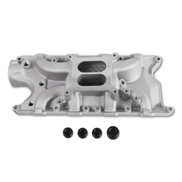 商品名: JGhyperX インテークマニホールド アルミニウムデュアルプレーン フォードスモールブロック289 302 V8 フォード、水銀、リンクロン8124 71213と互換性あり JGhyperX 8124 7121 Low Ris...