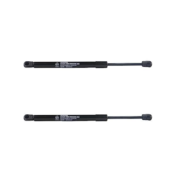 商品名:  SYCT 2pcs Window Glass s Rear Side Gas Charged Strut Shock Black Steel 95302 014875 4Wd OD6110039,Support for adap...
