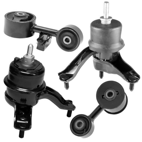 商品名:  Right Engine Mount, Rear Lower &amp; Right Engine Torque Strut Mounts With Left Transmission Mount 4PCS, Part Numb...
