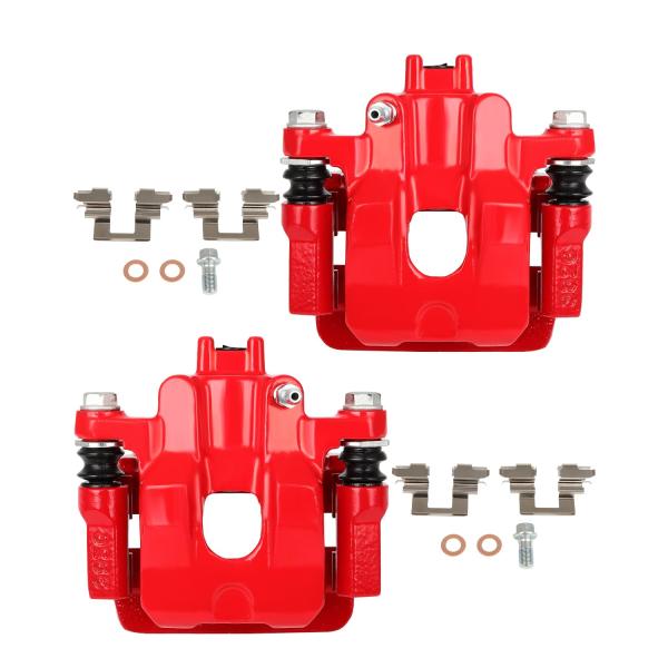 商品名:  cciyu 19B2675 19B2674 Rear Left &amp; Right Disc Brake Calipers Assembly with Bracket For Acura MDX 2001-2006,For ...