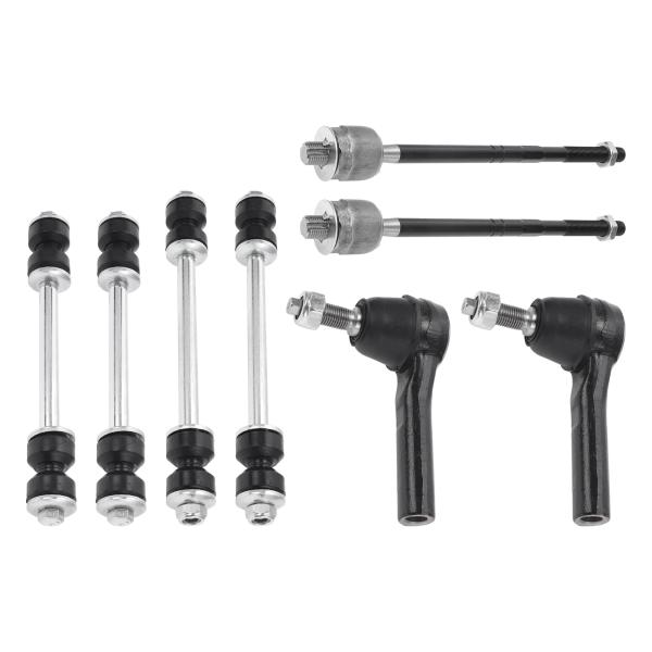 商品名:  X AUTOHAUX 8 Pcs Front Suspension Kit Inner Outer Tie Rod Ends Front Rear Sway Bar Link for Ford Explorer 2006-201...