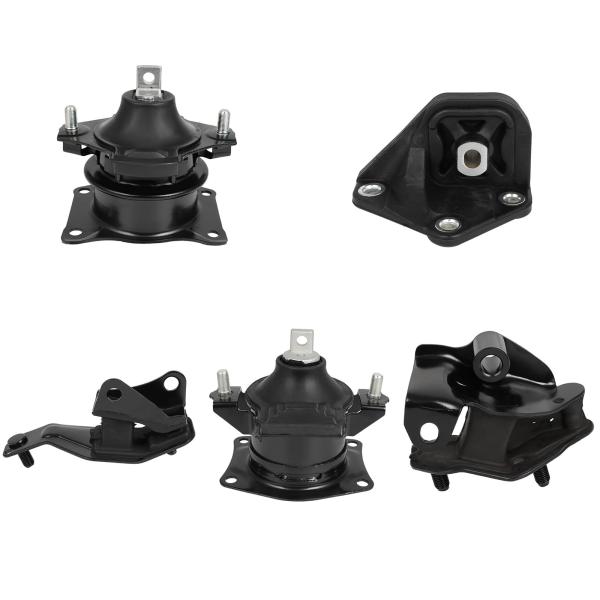 商品名: OCPTY エンジンモーターマウントとトランスミッションマウントセット 5個セット Honda Accord 2003 2004 2005 2006 2007 L4 2.4L、オートマチックトランスミッション A4526HY A4...