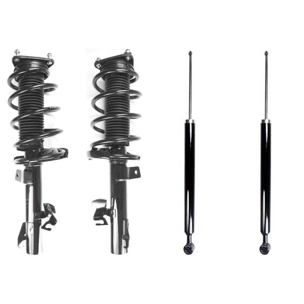 商品名:  Brhaspatip Shock and Strut Coil Spring Assembly Front and Rear - Shocks and Struts Kit Complete Strut and Shocks A...