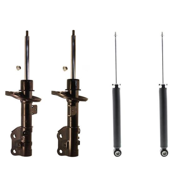 商品名:  Brhaspatip Shock and Strut Front and Rear - Shocks and Struts Kit Suspension Strut and Shocks Absorber Set 4 for M...