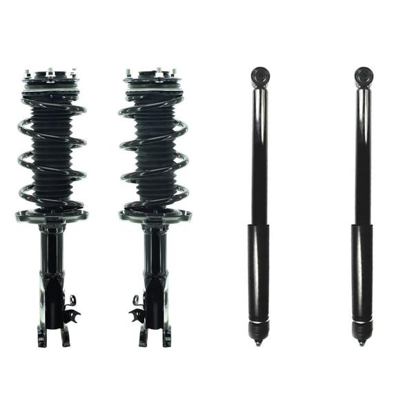 商品名:  Brhaspatip Shock and Strut Coil Spring Assembly Front and Rear - Shocks and Struts Kit Complete Strut and Shocks A...