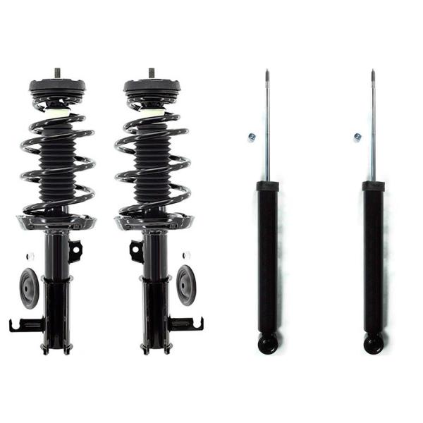 商品名:  Brhaspatip Shock and Strut Coil Spring Assembly Front and Rear - Shocks and Struts Kit Complete Strut and Shocks A...