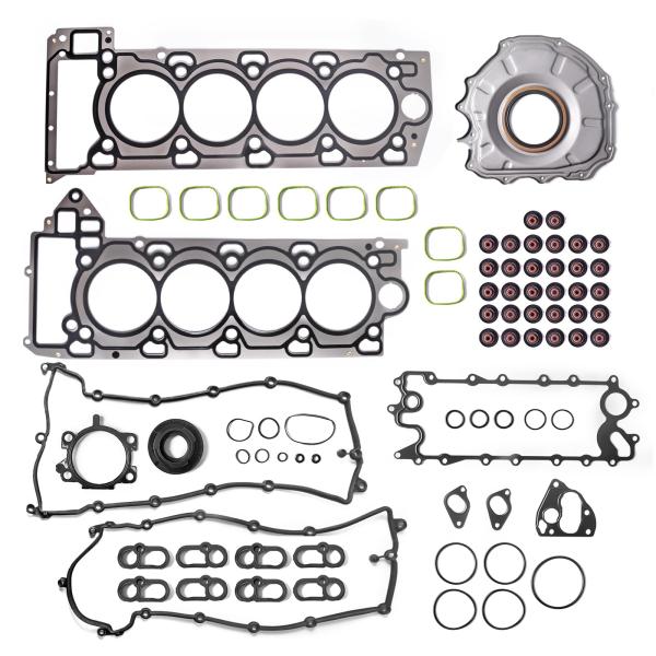 商品名:  GOCPB AJ133 Engine Cylinder Head Gasket Set Compatible with Jaguar XJ XF XFR XFR-S 2010-2016 Land Rover LR4 Range ...