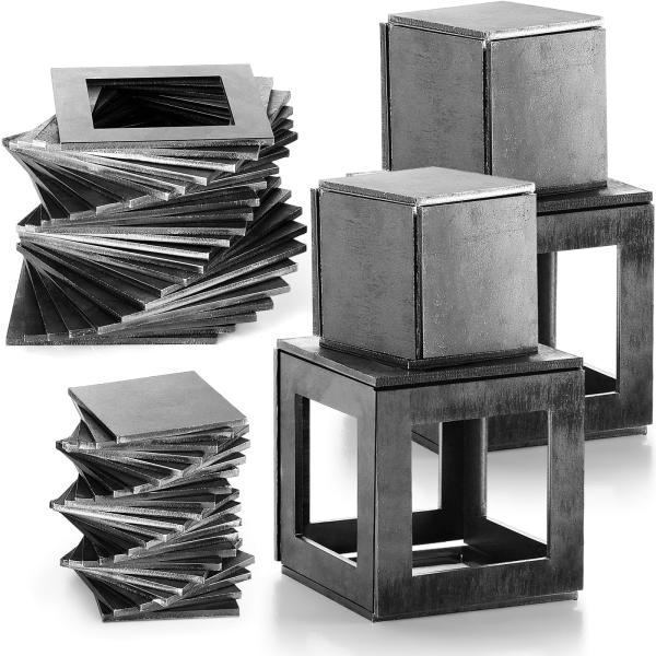 商品名: Blulu 48ピース 溶接練習キット 溶接クーポン 11ゲージ 3&amp;2インチ 正方形鋼溶接プレート 溶接初心者用 溶接練習キット ミグスティック、アーク、ガス、ろう付け用 Blulu 48 Pieces Welding ...