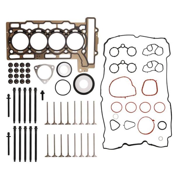 商品名:  Engine Head Gasket Set with Bolts + Engine Intake &amp; Exhaust Valve Kit Fits for Mini Cooper R56 S 2007-2010 OE#...