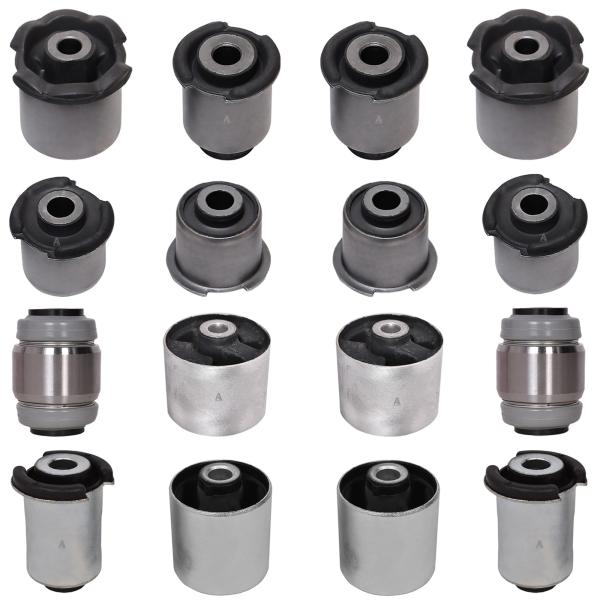 商品名:  AUTOACER - Complete Front &amp; Rear Suspension Kit 16 Pcs - Front &amp; Rear, Upper &amp; Lower Control Arm Bushi...