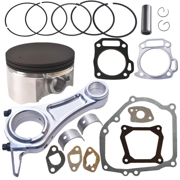 商品名: AKSGKGQ ビレットロッド(3.328) キット 70mm セラミックコーティング フラットトップピストン .550 港湾貨物プレデター 212cc Hemi および Non-Hemi バージョンエンジン用。 AKSGKGQ ...