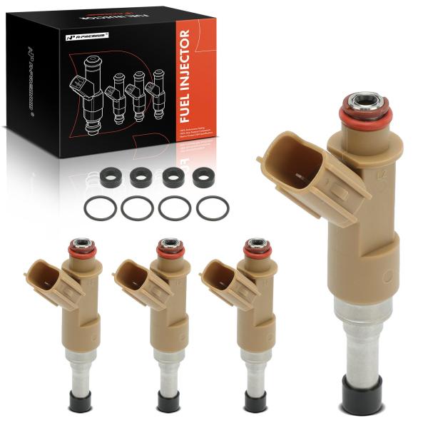 商品名:  A-Premium Set of 4 Fuel Injectors Compatible with Toyota Tacoma 2016-2022 2.7L, Replace# 2325075180, 2320979215ブラン...