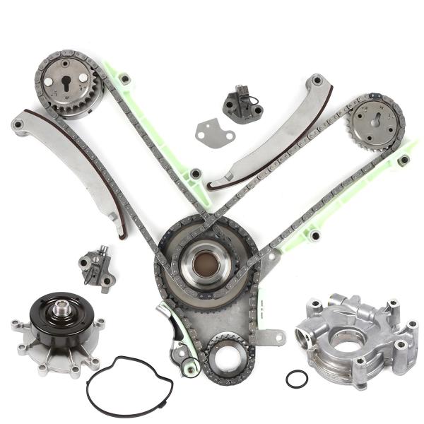 商品名:  DAYSYORE 4.7L Engine Timing Chain Kit with Water Pump + Oil Pump Fits for 2007-2008 Aspen, for 2008-2013 Dakota/Ra...