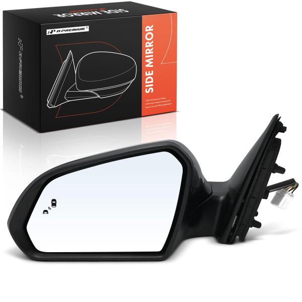商品名:  A-Premium Driver Side Power Door Mirror - Compatible with Hyundai Sonata 2018-2019 - Heated Manual Folding Black O...