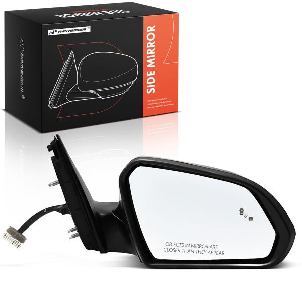 商品名:  A-Premium Passenger Side Power Door Mirror - Compatible with Hyundai Sonata 2018-2019 - Heated Manual Folding Blac...