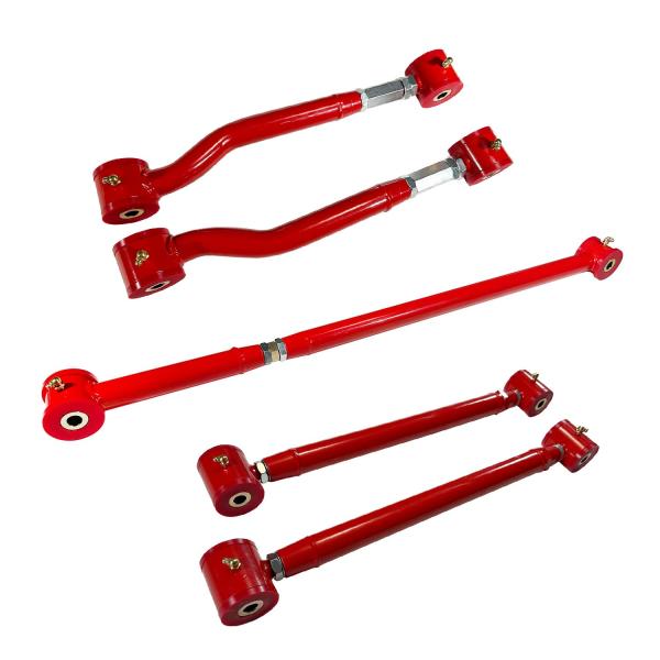 商品名:  IBESTWOLF Rear Adjustable Upper and Lower Control Arms &amp; Track Bar for 2007-2014 GM SUVs Suburban 1500 2500 Ta...